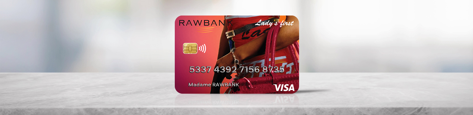 Visa Lady's First - Rawbank - professionnel